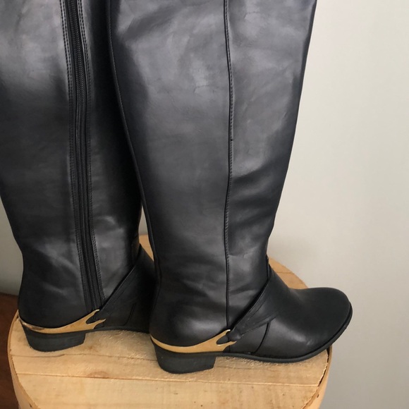 MIA | Shoes | Like New Mia Brand Black Riding Boots Size 7 | Poshmark